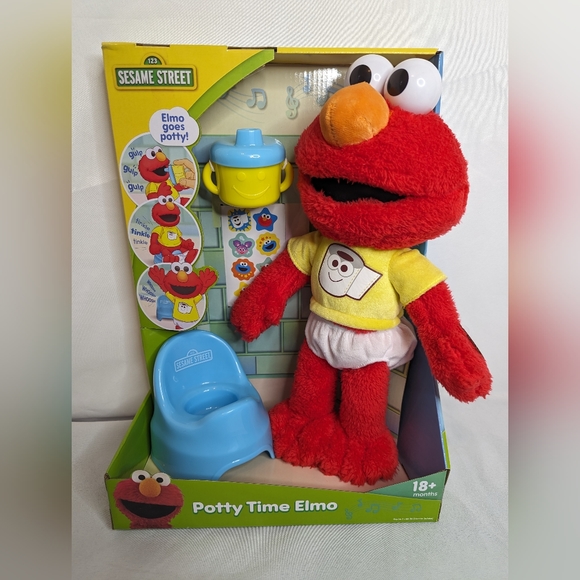 Sesame Street | Toys | Potty Time Elmo Toy | Poshmark